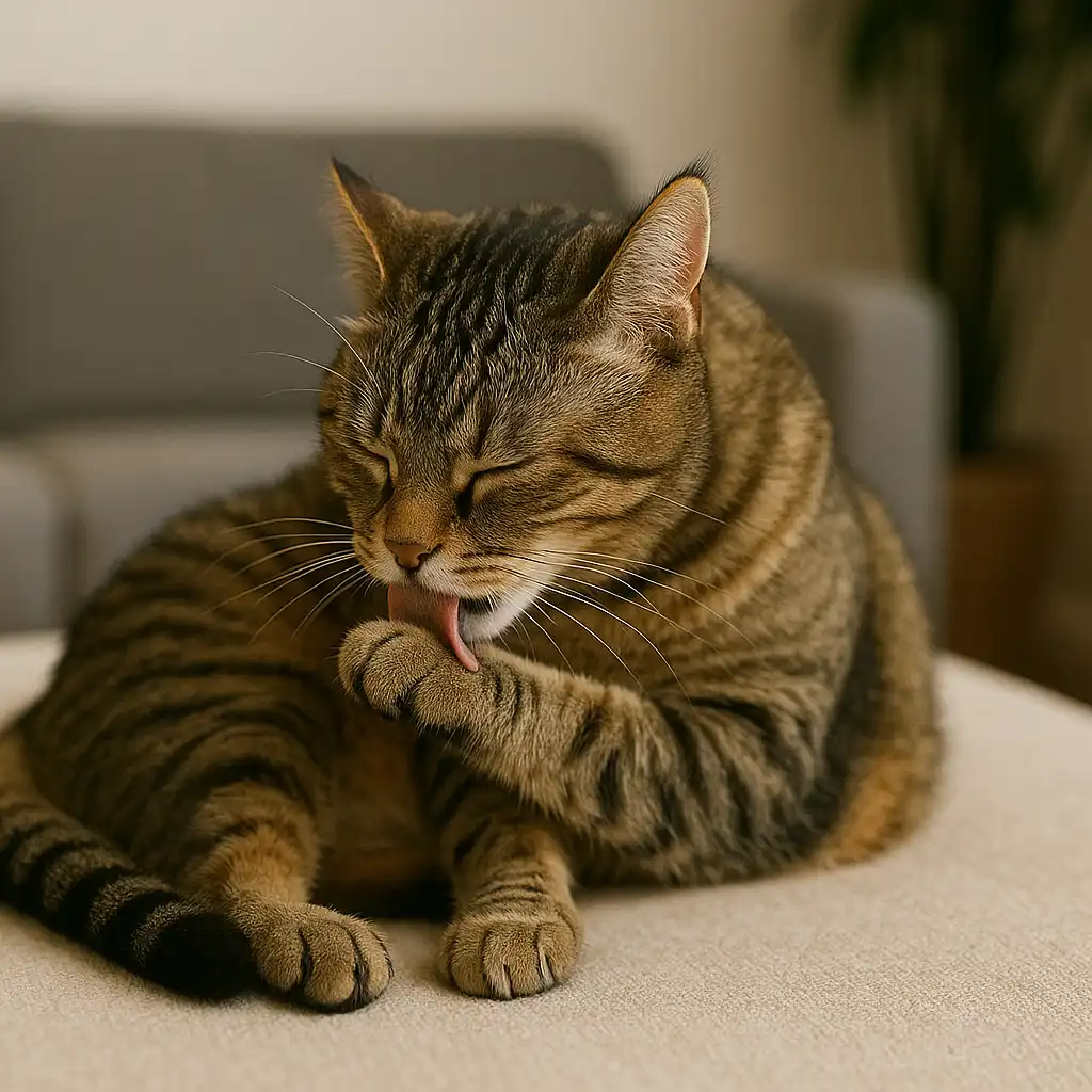 Cat Over Grooming Solutions That Really Work